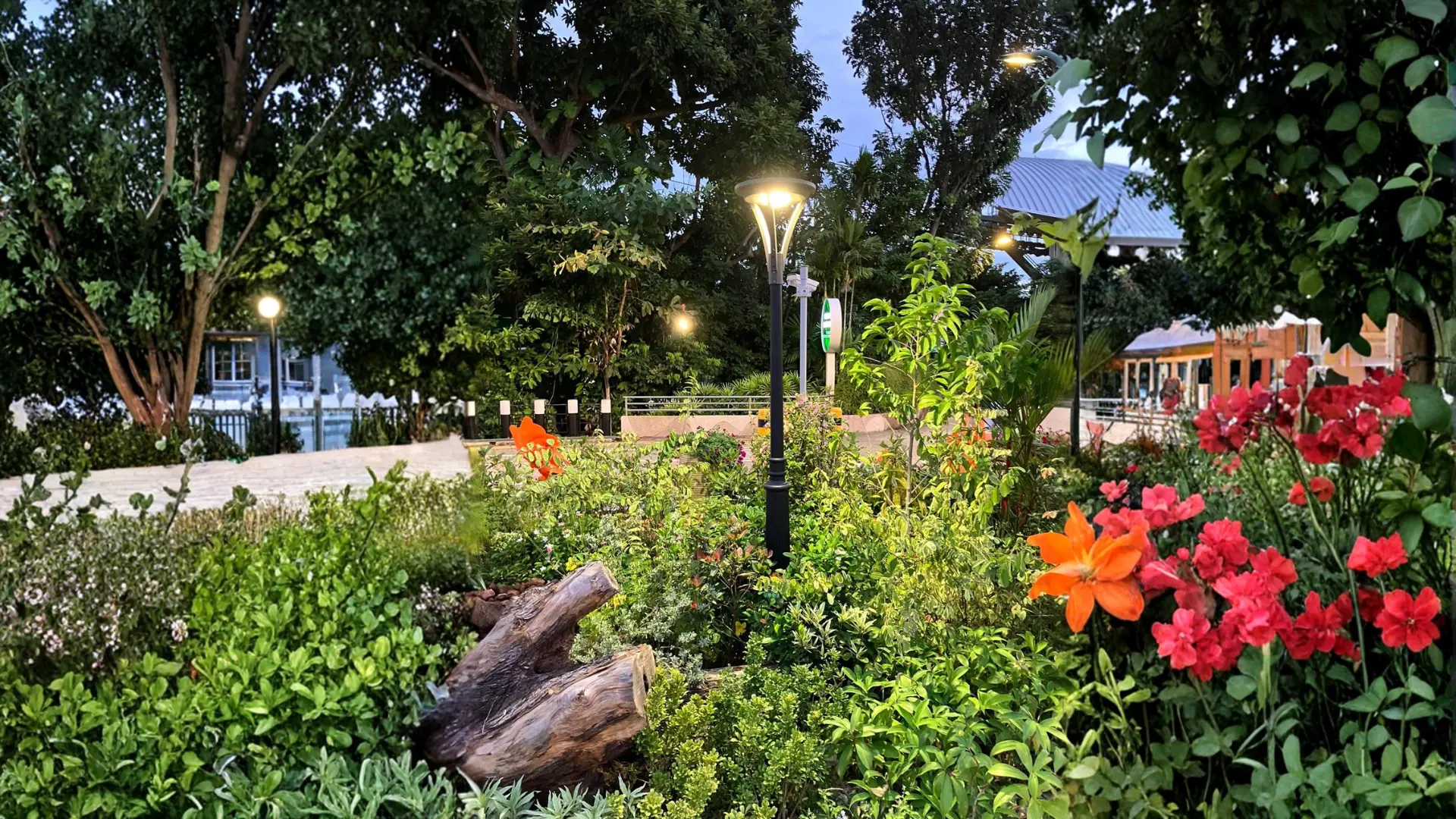 Sresky Solar Street Light Project in Singapore Villa - Sresky