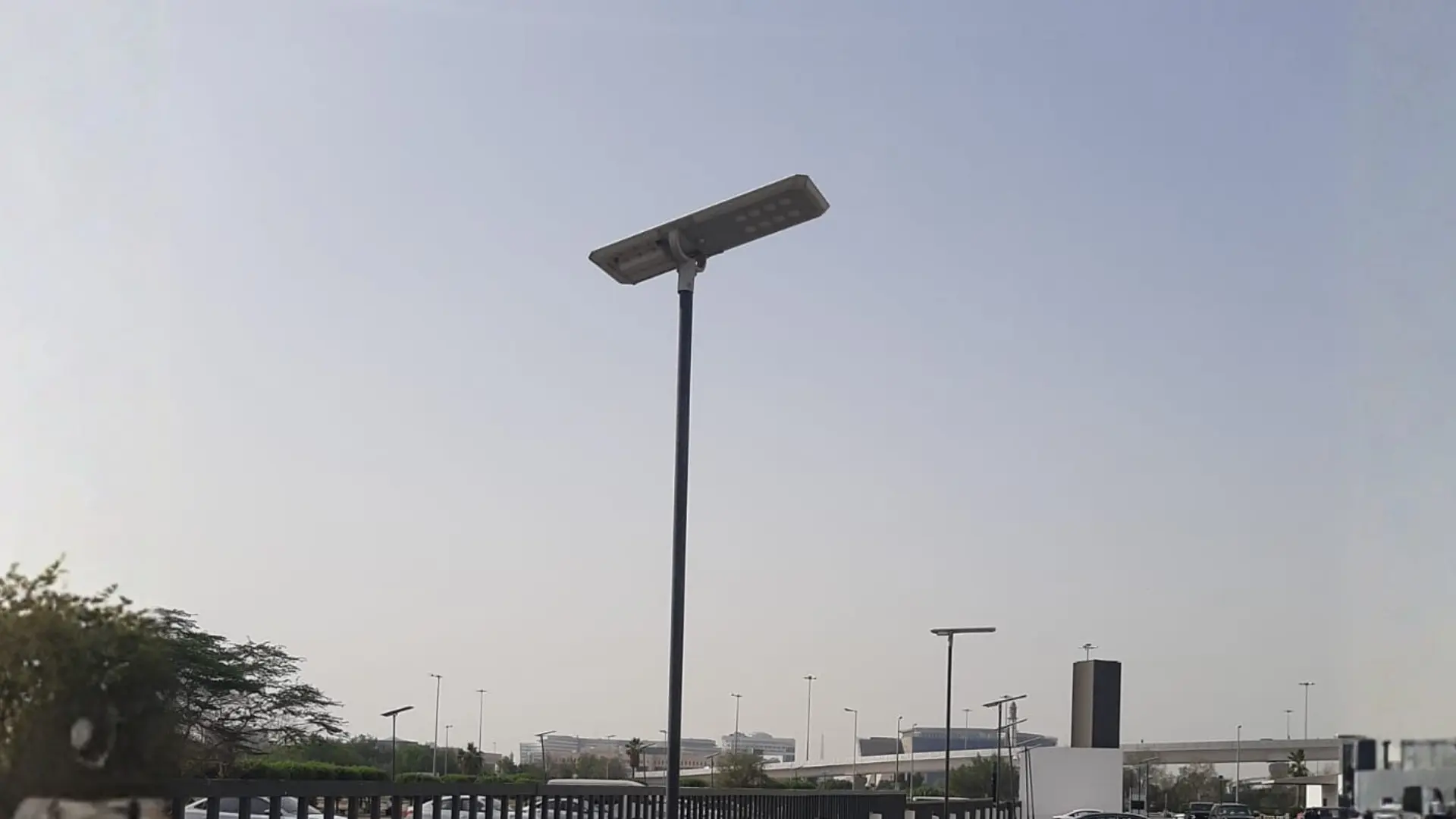 Solar Street Lighting Project for Parking Lots in Kuwait - Sresky